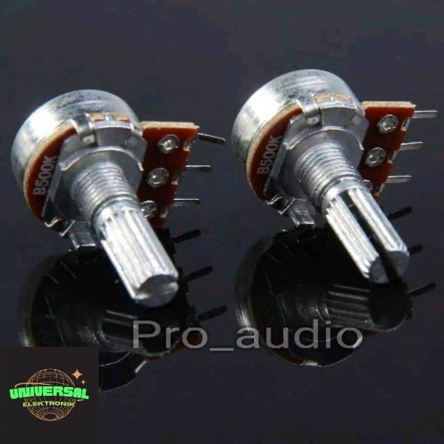 potensiometer Potensio B500k - Potensio 500k mono Alfa | Lazada Indonesia