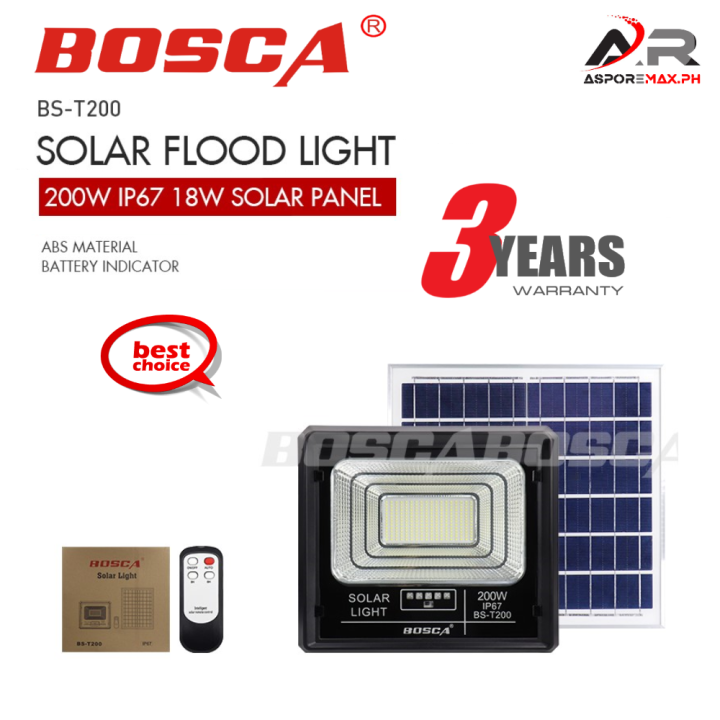 BOSCA Solar light 30W/50W/100W/200W/300W Solar Led Outdoor Flood Light ...