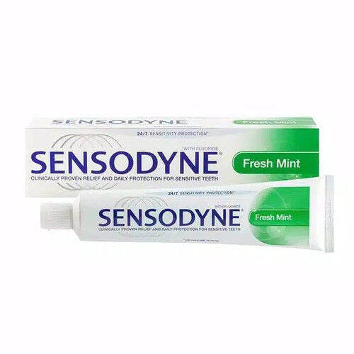 SENSODYNE 40 gr FRESH MINT/ Pasta gigi sensitif kemasan ekonomis 40 gr ...