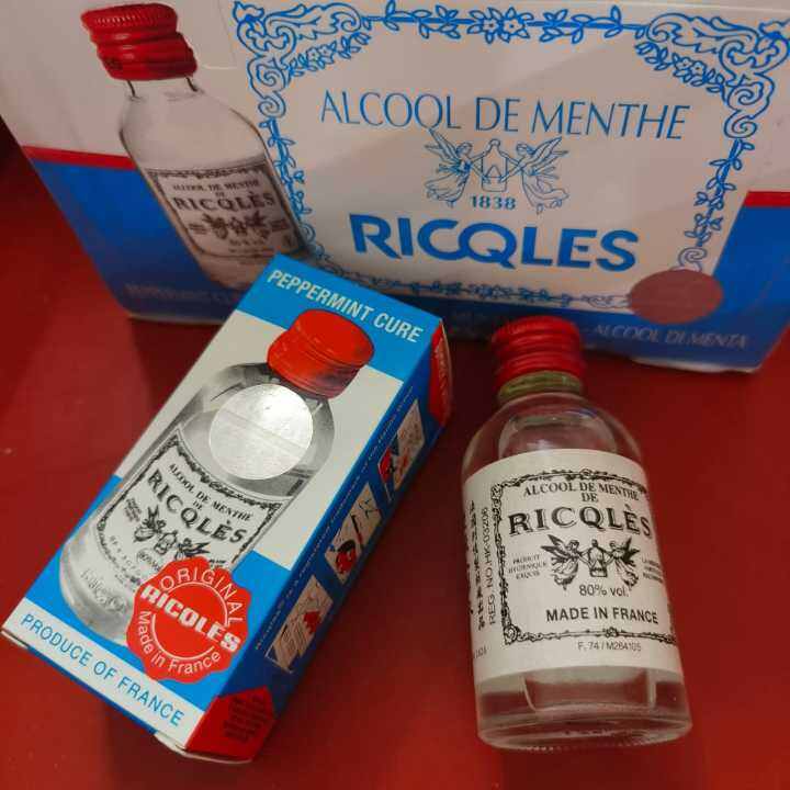 Ricqles Peppermint Cure Drops 50ml 法国双飞人药水 | Lazada