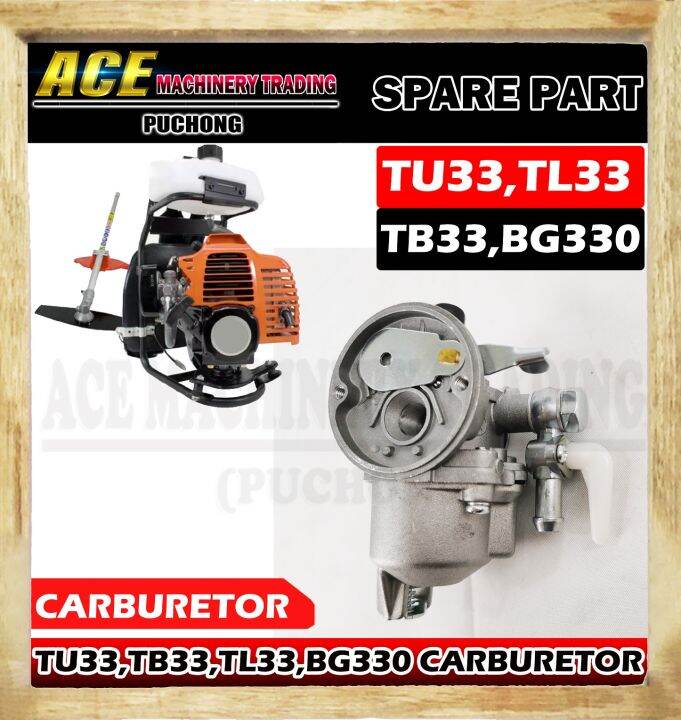 Carburetor TL33 / TB33 / TU33/ BG330 Brush Cutter Mesin Rumput Brush Cutter Carburetor | Lazada
