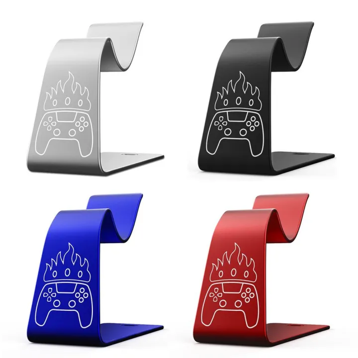 Aluminum Metal Game Controller Holder Universal Gamepad Display Stand ...