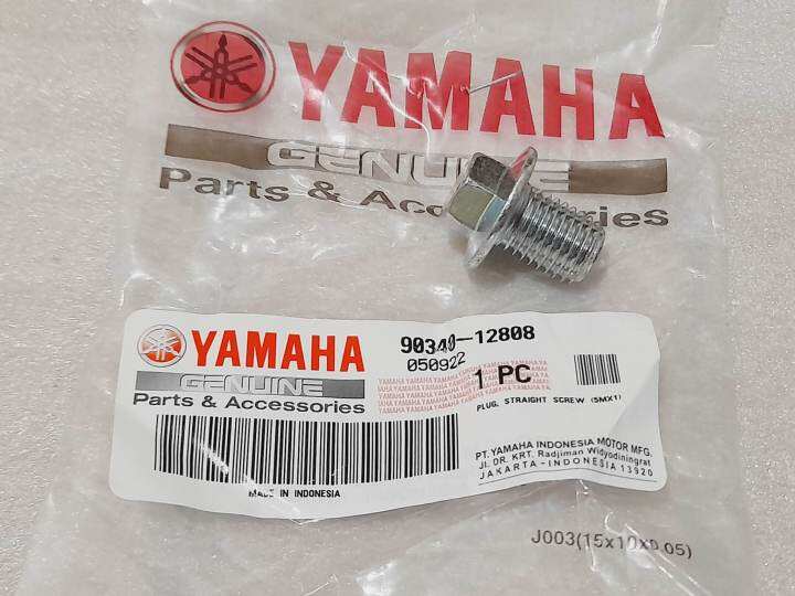 Yamaha Genuine parts Drainplug For Mio sporty/soul/m3/nmax/aerox (90340 ...