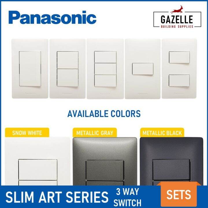 Panasonic Slim Art 3 Way Switches | Lazada PH