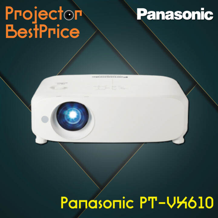 Projector Panasonic PT-VX610__(XGA / 5500 ANSI Lumens) รับประกันเครื่อง ...