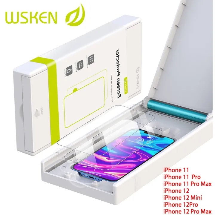 WSKEN 2 Pack iPhone 13 Pro Max 12 HD Tempered Glass Screen Protector ... WSKEN 2 Pack iPhone 13 Pro Max 12 HD Tempered Glass Screen Protector ...