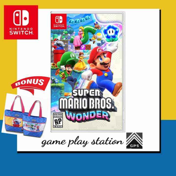nintendo switch super mario bros wonder ( english ) asia /asia bonus ...