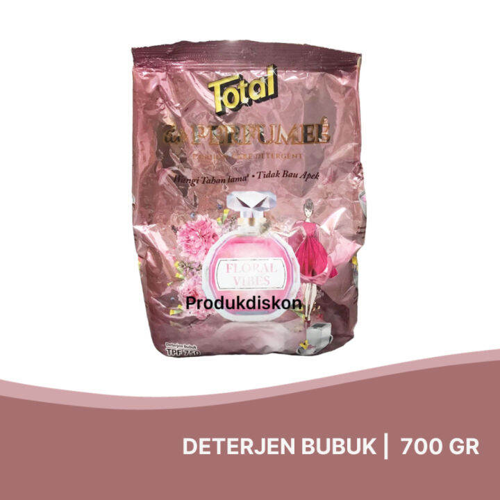 TOTAL De Perfume Deterjen Bubuk 700 gr | Lazada Indonesia
