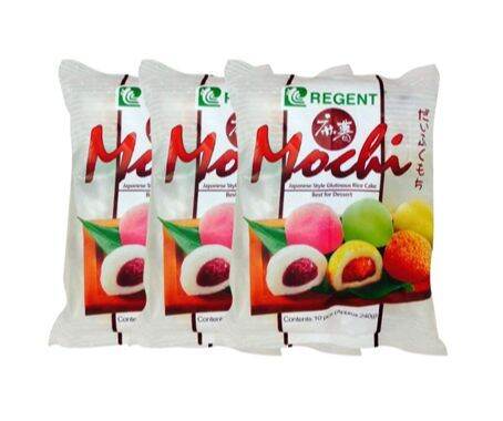 Regent Assorted Flavored Mochi (3 x 240g) | Lazada PH