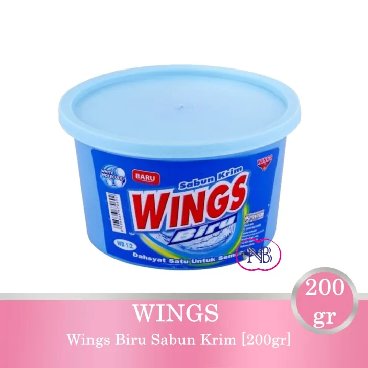 WINGS Sabun Krim Colek Kemasan Box - 200gr (1 pcs) | Lazada Indonesia