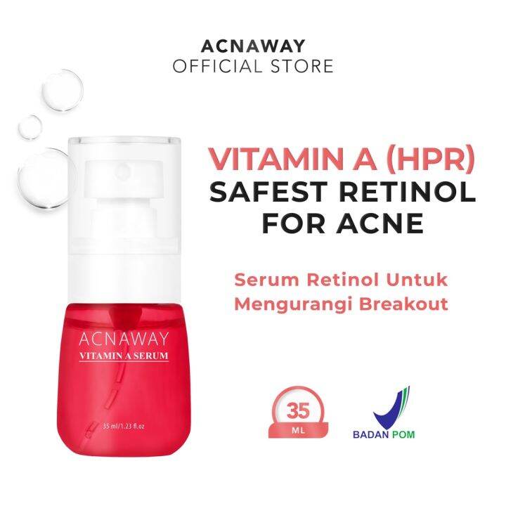 ACNAWAY Vitamin A Serum ONLY FOR ACNE SKIN | Lazada Indonesia
