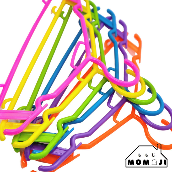 12pcs Pastel Color Clothes Plastic Hanger | Lazada PH