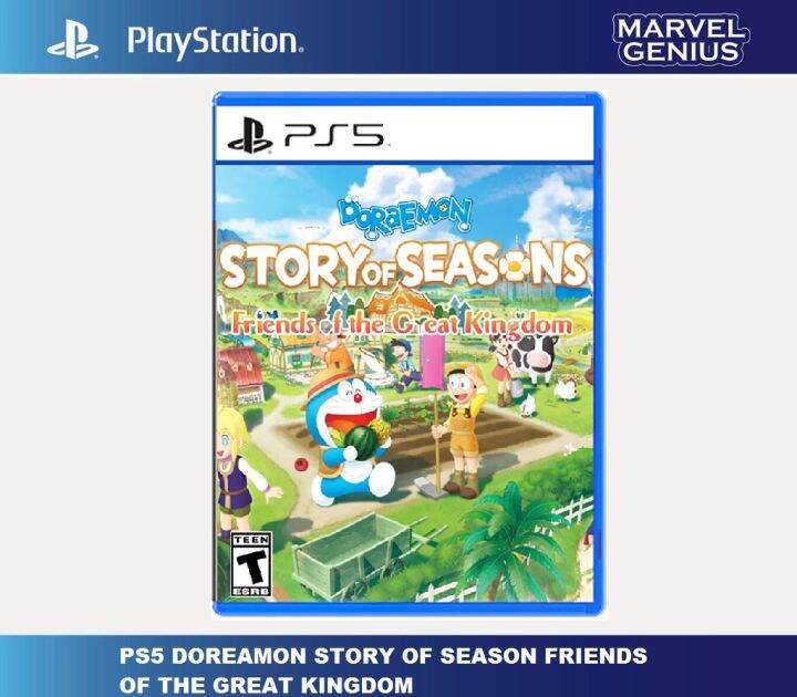 PS5 GAME DORAEMON STORY OF SEASON FRIENDS OF THE GREAT KINGDOM 哆啦A夢 ...