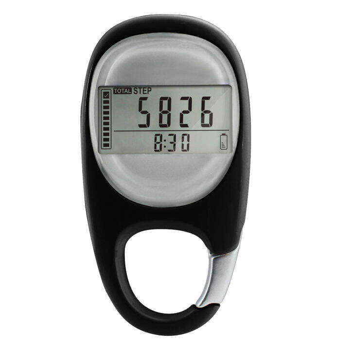 HOCO MALL Accurate Step Counter Portable 3d Pedometer with Large ...