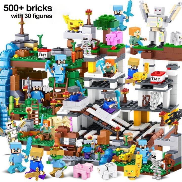 Toys Model My World Minecraft Building Blocks Toys Minifigures Sets for ...