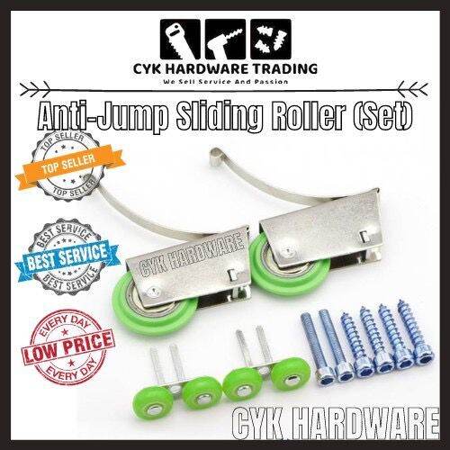 Aluminium Sliding Cabinet Door Anti-Jump Roller Heavy Duty Series (Roda ...