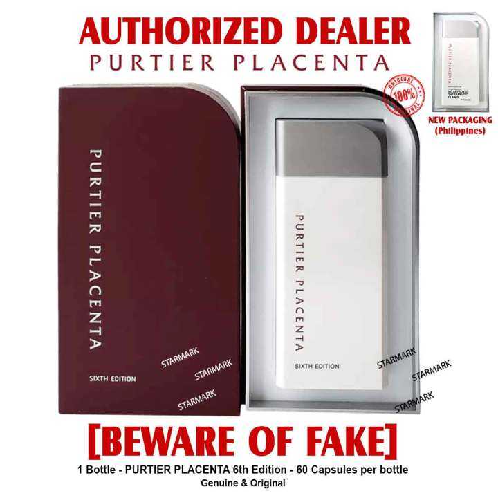 PURTIER PLACENTA 6th Edition Sixth Edition 60 Capsules per Bottle ...