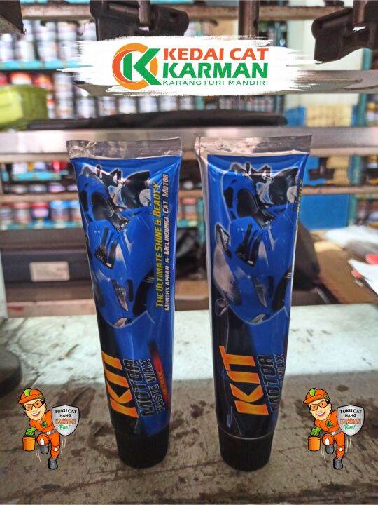 KIT PASTE WAX METALLIC 60 GRAM - TUBE METALIC KIT BIRU PENGKILAP ...