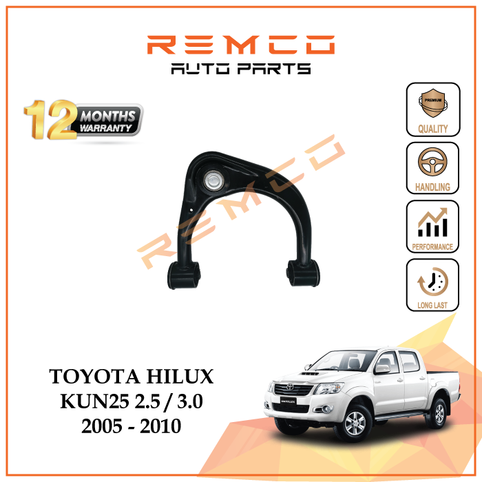 TOYOTA HILUX VIGO KUN25 / KUN26 , FORTUNER TGN51, FRONT UPPER ARM LEFT ...