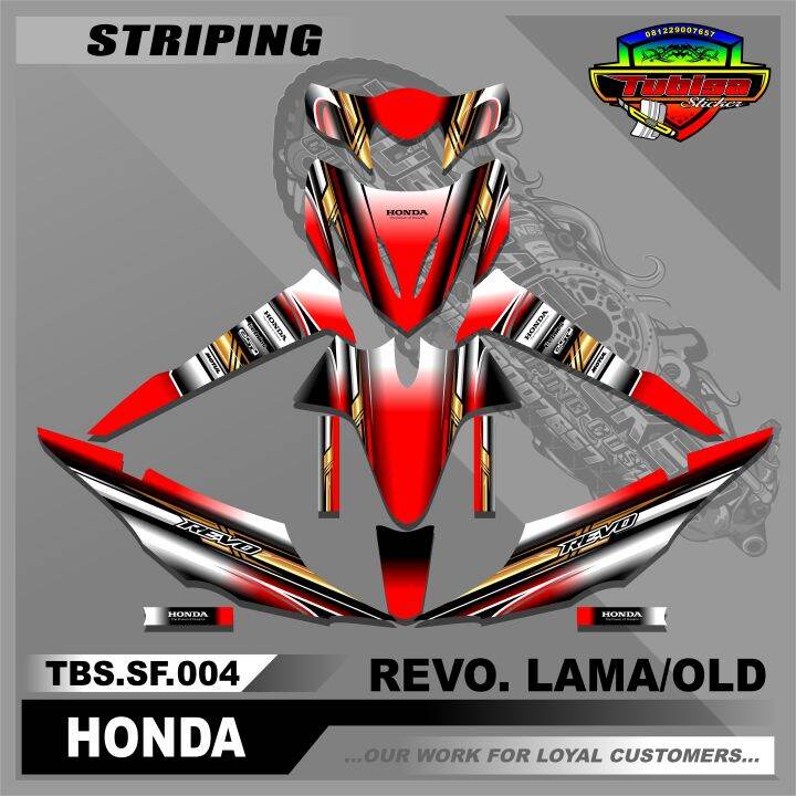 Sticker Decal Full Body REVO LAMA - Sticker Decal REVO LAMA. TBS.SF.004 | Lazada Indonesia