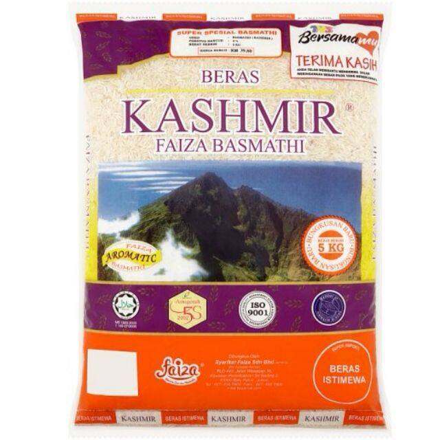 Faiza Kashmir Basmathi Rice 5kg | Lazada