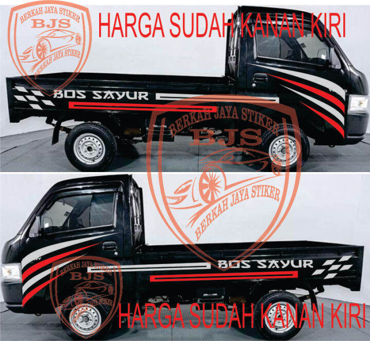 NEW Stiker Mobil Suzuki New Carry Pick Up TULISAN BOS SAYUR | Lazada ...