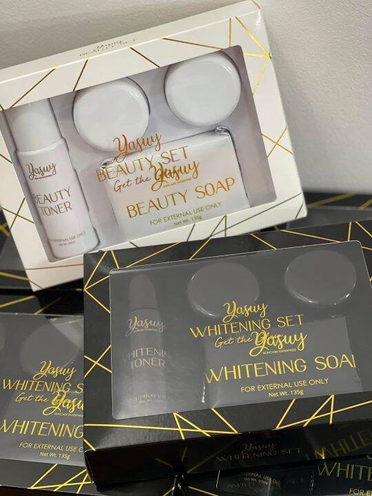 Original Yasuy Stunning White Rejuvenating SET (New Packaging ...