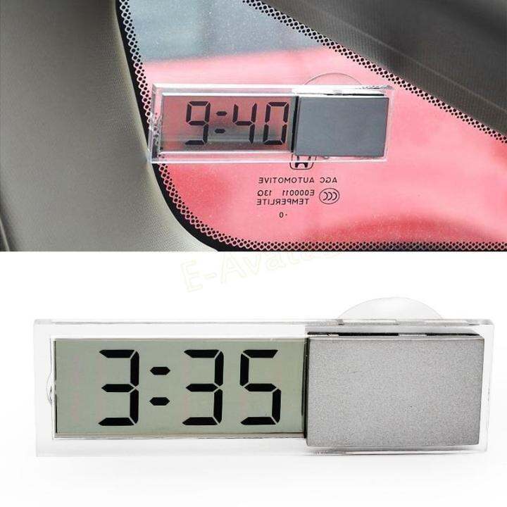 Car Electronic Clock Home Decor Liquid Crystal Display Desk Table ...
