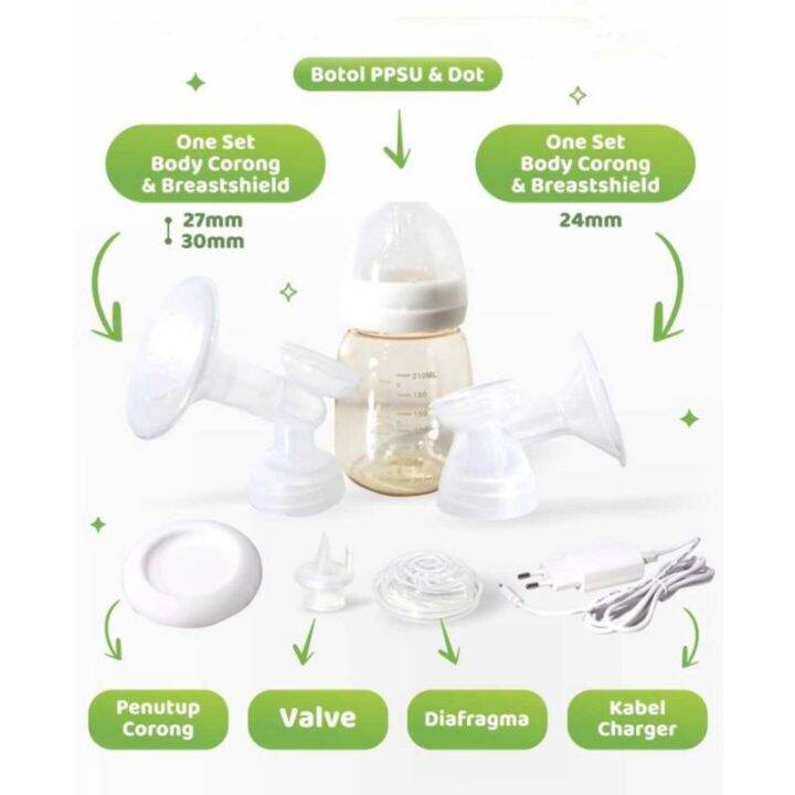 Sparepart Pompa ASI / Breastpump Mom Uung | Lazada Indonesia