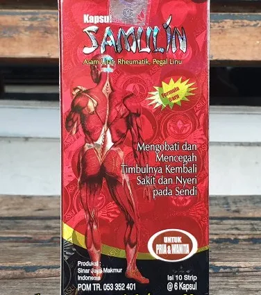 Samulin Kapsul Obat Nyeri Sendi, Asam Urat & Rematik | Lazada Indonesia