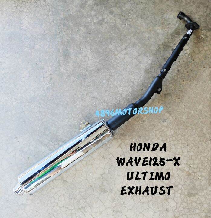 HONDA WAVE125X WAVE125-X WAVE 125 X ULTIMO STANDARD EXHAUST PIPE EKZOS PAIP | Lazada