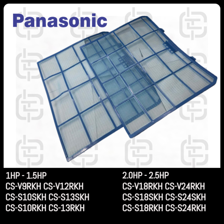 Panasonic Air Filter Genuine Parts For 1HP - 1.5HP CS-V9RKH~V13 / CS ...
