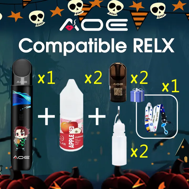 ZALAN / AOE vaper pods device set zalan r5 (rechargeable) compatible ...