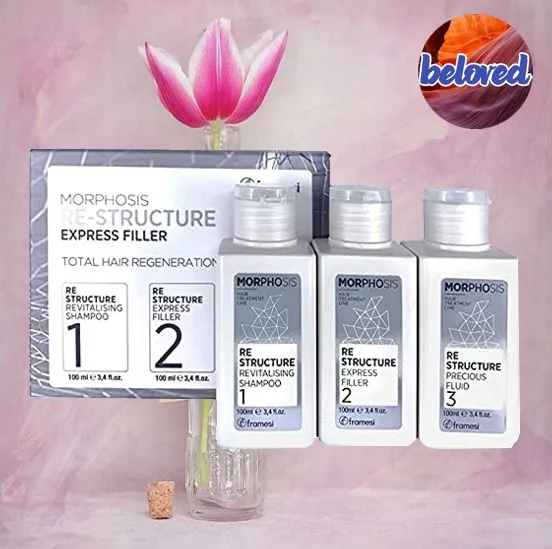 Framesi Morphosis Restructure Express Filler 3x100 ml ทรีทเม้นท์สำหรับเติมเต็มเนื้อผมให้อวบและ ...