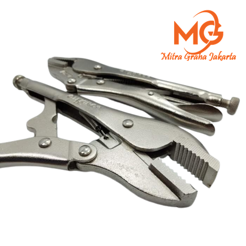 MG TEKIRO TANG BUAYA BENGKOK UKURAN 7IN LOCKING PLIER CURVE VICE GRIP ...