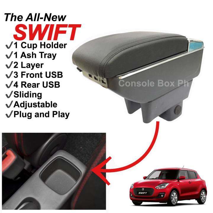 Suzuki Swift 2019-2023 Armrest Console Box | Lazada PH
