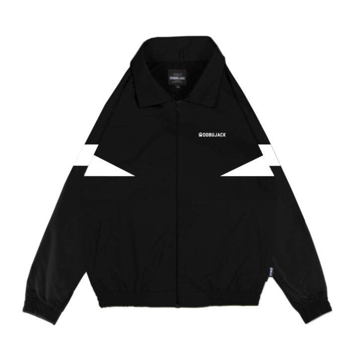 Dobujack Tracktop Suit Jacket Wiper Black On Black | Lazada Indonesia