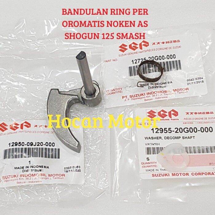 Bandulan Per Ring Otomatis Noken As Smash Shogun 125 Arashi Smash New ...