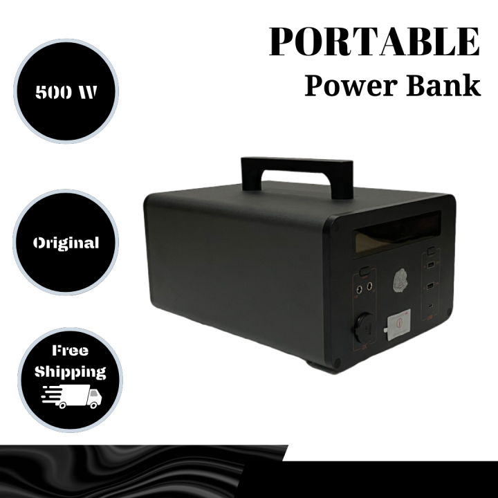 Power Station Portable 220 V Generator Outdoor 500 W | Lazada Indonesia