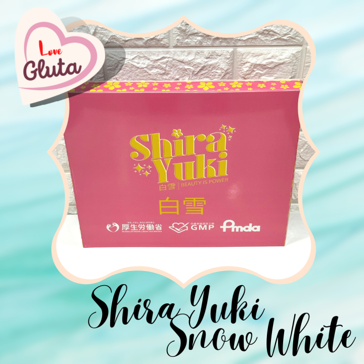 SHIRA YUKI SNOW WHITE JAPAN by LOVEGLUTA | Lazada PH