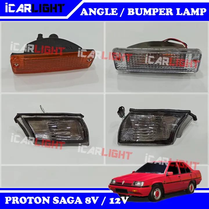 Proton Saga 8V Saloon 1985 Signal Angle Bumper Lamp Saga Magma ...