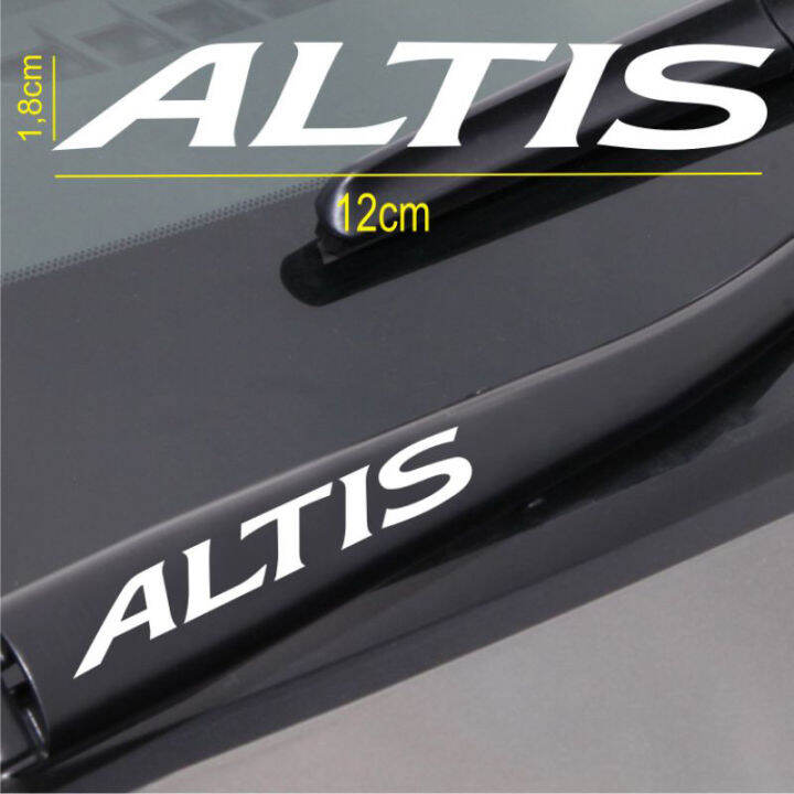 Stiker Wiper Mobil Toyota Corolla Altis - Car Decal Sticker | Lazada ...