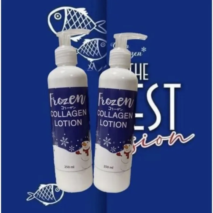 FROZEN COLLAGEN LOTION 250ml whitening x10 lotion | Lazada PH