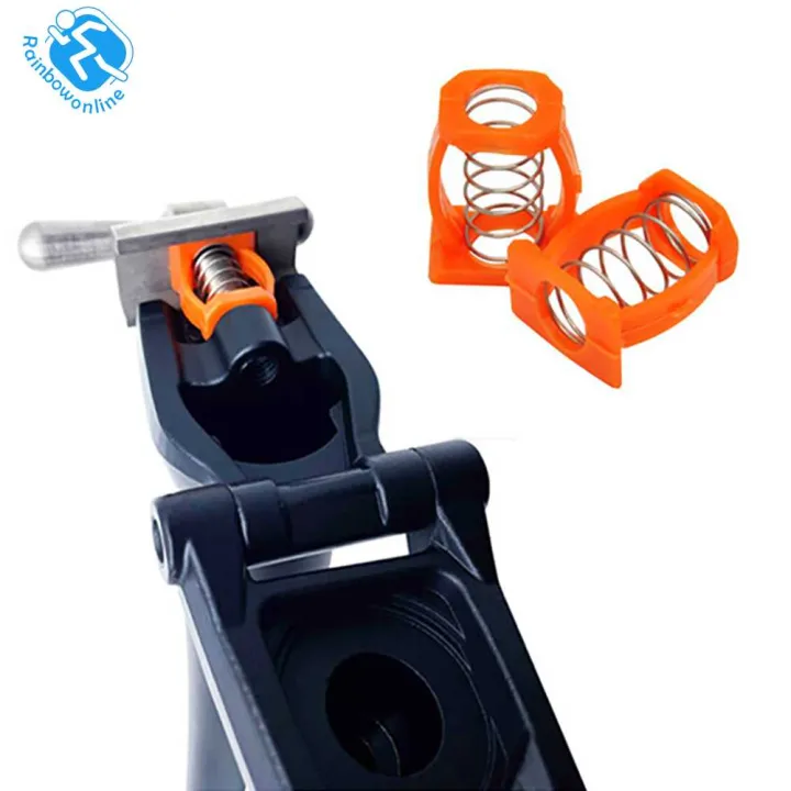 1 Pair Folding Bike Hinge Clamp Spring Replacement C Buckle ...