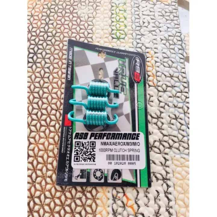 RS8/ REDSPEED clutch spring 1000/1200/1500/2000 rpm for mio m3/nmax ...
