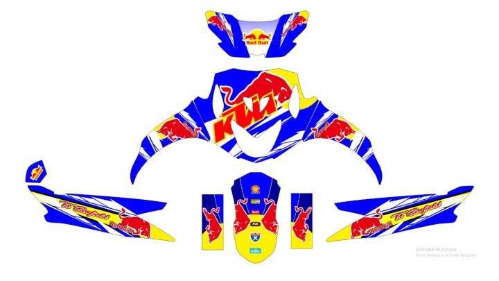 decals sticker suzuki nex full body custom | Lazada Indonesia