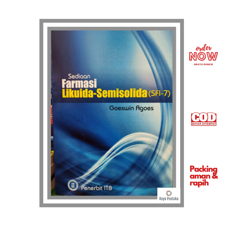 [Bisa COD] Buku Sediaan Farmasi Likuida - Semisolida (Sfi-7) Penulis Goeswin Agoes | Lazada ...
