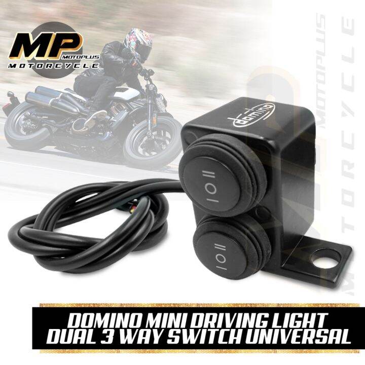 MOTOPLUS DOMINO MINI DRIVING LIGHT DUAL 3 WAY SWITCH UNIVERSAL | Lazada PH MOTOPLUS DOMINO MINI DRIVING LIGHT DUAL 3 WAY SWITCH UNIVERSAL | Lazada PH