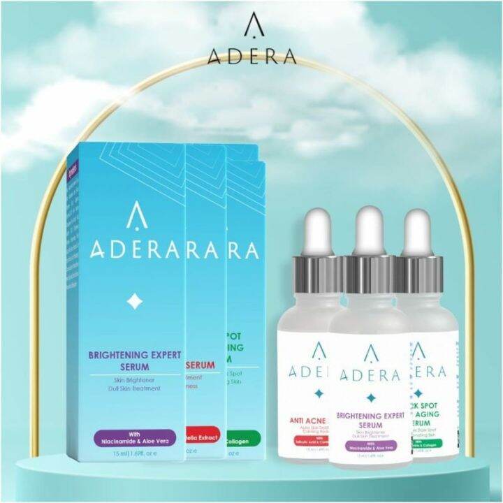 SERUM Adera Original BPOM 100% SERUM Glowing Adera Darkspot Adera Anti Acne Series Adera Face ...