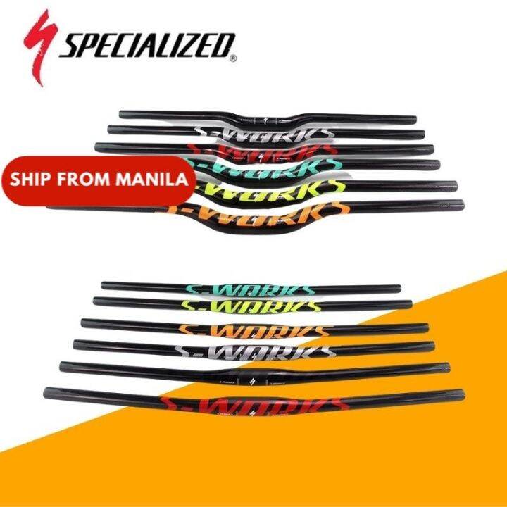 SWORKS SPECIALIZED Carbon Fiber MTB Bike Handlebar Flat / Riser Handle ...
